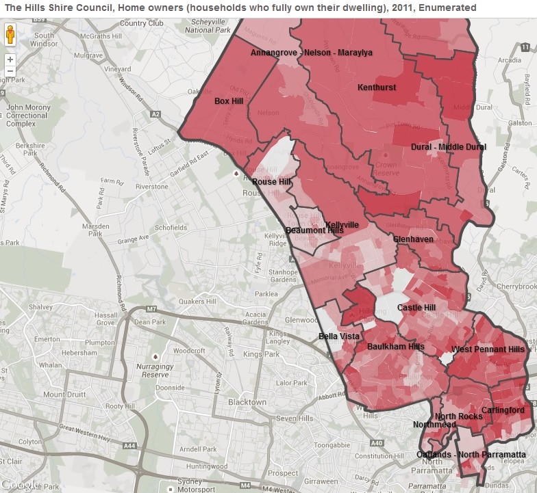 Home Owners Map - A1 Pest Control