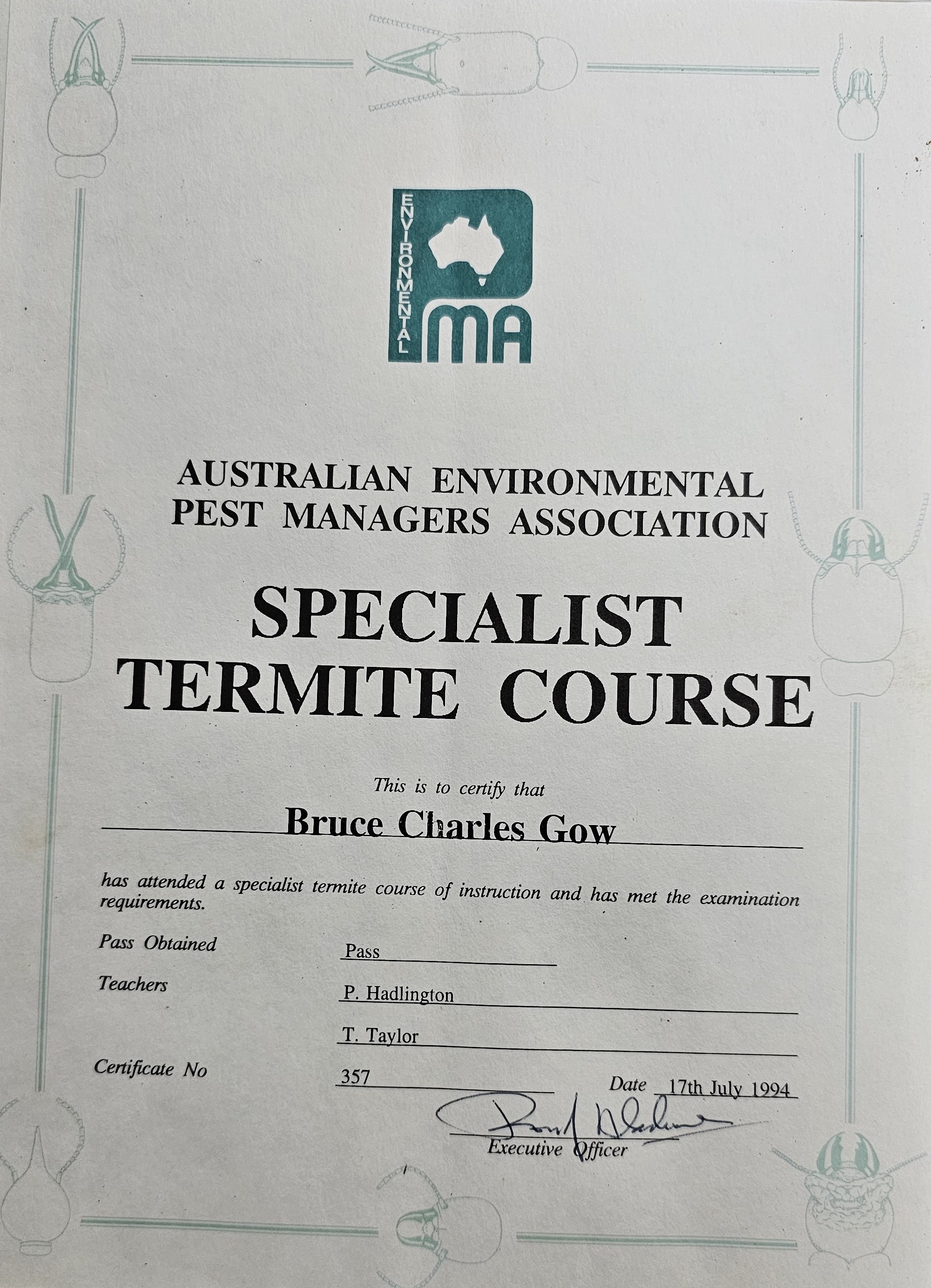 About Us - A1 Pest Control and Termite Specialist services