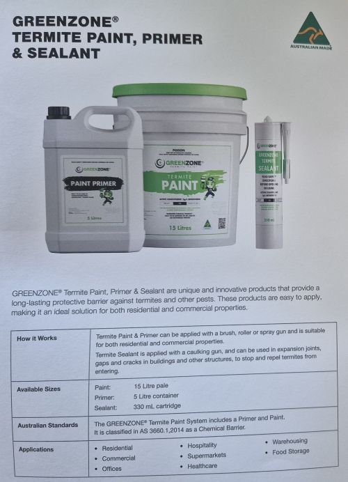 Greenzone Termite Barrier Perimeter System